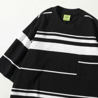 China 310gsm 100% Cotton Knitted Vintage Oversized Shoulder T-Shirt Blank Design Custom Logo Printed Puff Printing Breathable Fabric for sale