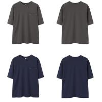 China Blank Design Oversized Men's T-Shirt 100% Cotton Casual Loose Fit Crew Neck Breathable Short Sleeve Tee Streetwear Basic Top for sale