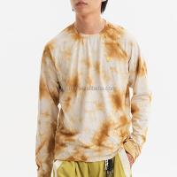 China OEM Custom Men's Oversized Fit Long Sleeve T-Shirt Back Logo 100% Polyester Breathable Quick Dry Sporty 200 Grams Letter for sale