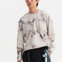 China OEM Custom Men's Oversized Fit Long Sleeve T-Shirt Back Logo 100% Polyester Breathable Quick Dry Sporty 200 Grams Letter for sale
