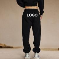 China 2024 Winter Collection 100% Cotton Padded Casual Pants for Men Women Loose Leg Drawstring Fashion Plus Size Mid Waist Canvas for sale
