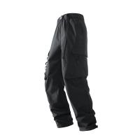 China Ready-to-Ship Lightweight Canvas Men's Outdoor Waterproof Quick-Dry Shell Pants Loose Straight-Leg Cargo Casual Long for sale