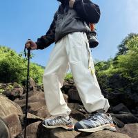 China Men's 100% Polyester Gym Outdoor Hiking Pants Sweatpants Baggy Trousers Waterproof for Sports for sale