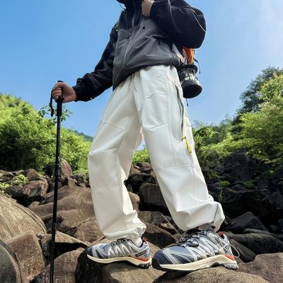 China Men's 100% Polyester Gym Outdoor Hiking Pants Sweatpants Baggy Trousers Waterproof for Sports for sale
