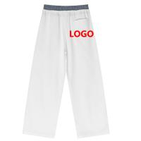 China 100% Cotton Men's Straight Sweatpants Autumn Pants Soft Breathable Fabric Quick Dry Loose Fit Casual Daily Outdoor Wear for sale
