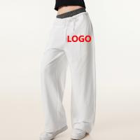 China 100% Cotton Men's Straight Sweatpants Autumn Pants Soft Breathable Fabric Quick Dry Loose Fit Casual Daily Outdoor Wear for sale