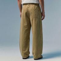 China 2026 New Arrival Streetwear Retro Loose Wide Leg Balloon Cargo Pants Custom 100% Cotton Canvas Casual Cool Sensation for sale