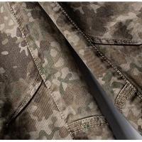 China Custom Logo Sweatpants Canvas 100% Cotton Windproof Breathable Cargo Pants Men Loose Wide Leg Tactical Elastic Waist Workwear for sale