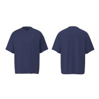 China Support Customized High-quality Printed Streetwear T-shirt Basic Oversized Men's Short Sleeved 100% Cotton Knitted Breathable for sale