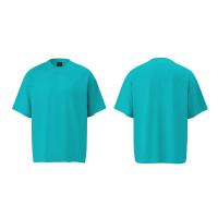 China Support Customized High-quality Printed Streetwear T-shirt Basic Oversized Men's Short Sleeved 100% Cotton Knitted Breathable for sale