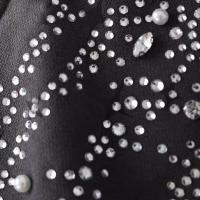 China Custom Design 100% Cotton Winter 3D Sparkly Zip-Up Hoodie with Rhinestone Bling Bling Detail ODM Casual Wear for Unisex for sale