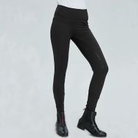 China Custom OEM Women Four Seasons High Elastic Silicone Grip Equestrian Training Horse Riding Breeches for sale