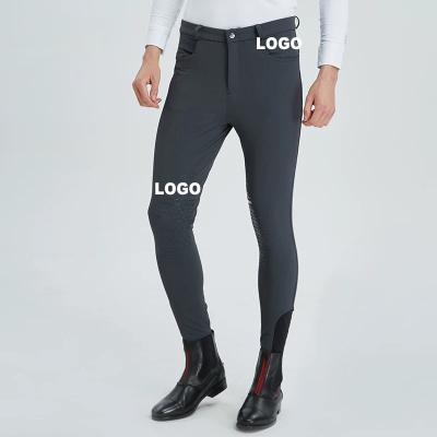 China Men's Four Seasons Professional Competition Equestrian Breeches OEM Custom Riding Pants for sale
