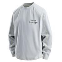 China Quick Dry Antibacterial Tennis Golf Long Sleeve Knit Top | Custom OEM ODM Sport Tee for sale