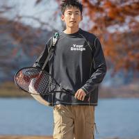 China Quick Dry Antibacterial Tennis Golf Long Sleeve Knit Top | Custom OEM ODM Sport Tee for sale