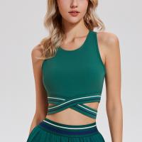 China Shockproof Gathering Anti Sag Sports Bra | Running Yoga Pilates Vest Bra Custom OEM for sale