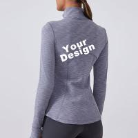 China OEM ODM Sculpt Naked Feeling Workout Jacket, Customizable Quick Dry Long Sleeve Fitness Jacket For Women for sale