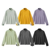 China Custom OEM Box Fleece Half Zip Sweatshirt, Photonic Antibacterial Far Infrared Outdoor Sports Top for sale