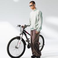 China Custom OEM Box Fleece Half Zip Sweatshirt, Photonic Antibacterial Far Infrared Outdoor Sports Top for sale