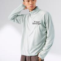 China Custom OEM Box Fleece Half Zip Sweatshirt, Photonic Antibacterial Far Infrared Outdoor Sports Top for sale
