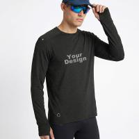China OEM & ODM Custom Quick‑Dry Running Athletic Tops, 100% Polyester Outdoor Sport Shirts for sale