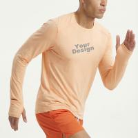 China OEM & ODM Custom Quick‑Dry Running Athletic Tops, 100% Polyester Outdoor Sport Shirts for sale