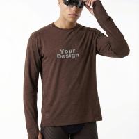 China OEM & ODM Custom Quick‑Dry Running Athletic Tops, 100% Polyester Outdoor Sport Shirts for sale