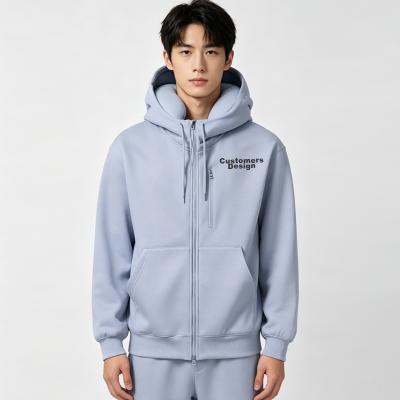 China 2‑in‑1 Travel Zip‑Up Hoodie With Built‑in Inflatable Neck Pillow & Eye Mask, Custom OEM ODM Available for sale
