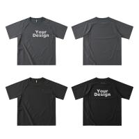 China Custom OEM ODM Grid Quick‑Dry Sports T‑Shirt, Breathable Lightweight Short Sleeve Top for Outdoor Running for sale