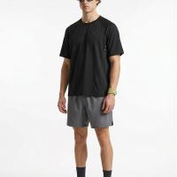 China Custom OEM ODM Grid Quick‑Dry Sports T‑Shirt, Breathable Lightweight Short Sleeve Top for Outdoor Running for sale