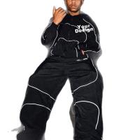 China Custom OEM ODM Drawstring‑Trim Hooded Zip‑Up Cardigan, Loose Street Hip‑Hop Team Hoodie for Men & Women for sale