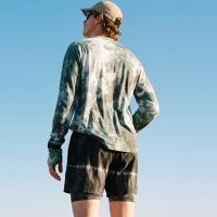 China Custom OEM ODM Tie‑Dye Crew Neck Long Sleeve Sport T‑Shirt, Unisex S‑XL for sale