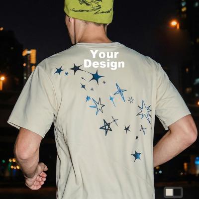 China Men's High‑Stretch Nylon Quick‑Dry T‑Shirt | 2026 Summer Solid Outdoor Tee Custom OEM ODM for sale