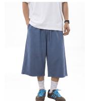 China Men 350G 7/8 Sweatpants American Retro Custom Apparel OEM for sale