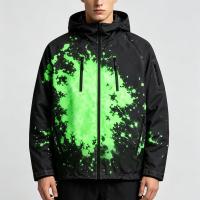 China Men Thermochromic Color Changing Outdoor Waterproof Hooded Jacket for sale