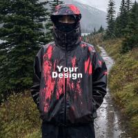 China Men Thermochromic Color Changing Outdoor Waterproof Hooded Jacket for sale