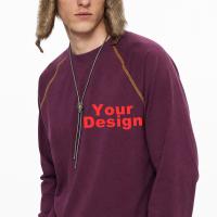 China en 220G Fruit Stretch Sports Long Sleeve Tee American Contrast Hass Line T-shirt for sale