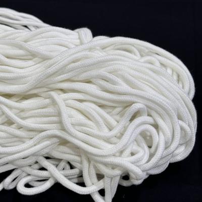China Soft Braided Cotton Rope 6mm 10mm 12mm Eco Friendly Easy Knotting 100% Cotton for sale