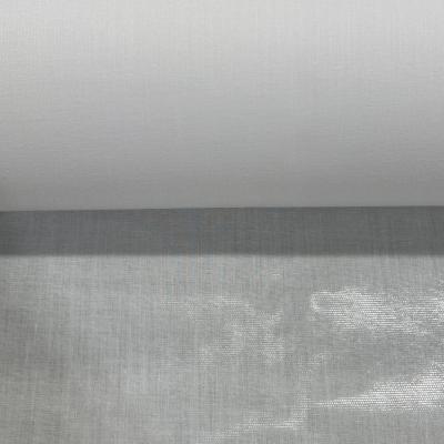 China White Woven Shirt Collar Fusing Interlining Fabric 50gsm 200gsm for sale