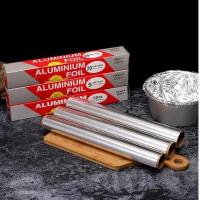 China 8011 Jumbo Disposable Aluminium Foil Coil For Household Barbecue Baking Food Packaging for sale