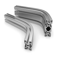 China Anodized Aluminium Extrusion Profile OEM 6061 6063 Construction System for sale