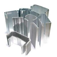 China 6061 T5 6063 T6 Aluminium LED Light Strip Profiles Square Shape Cabinet Door Profiles for sale