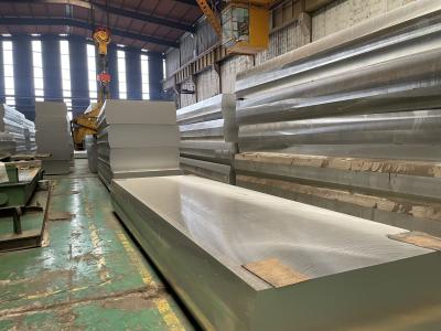 China Industrial Silver Aluminium Alloy Plate HRC50 - 60 For Decoration Architecture for sale