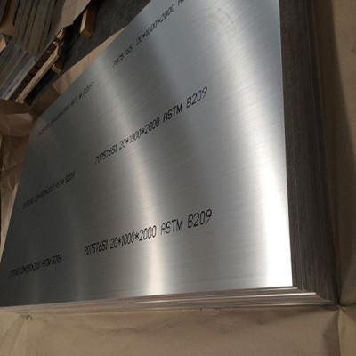 China Aluminium Alloy 7475 7075 T651 Plate for Aerospace Applications for sale