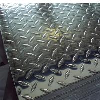 China Strength Cold Rolled 3003 5052 6061 7050 7075 Diamond aluminum plate with Diamond Patterns 40 Brinell Hardness for sale