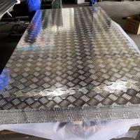 China Strength Cold Rolled 3003 5052 6061 7050 7075 Diamond aluminum plate with Diamond Patterns 40 Brinell Hardness for sale
