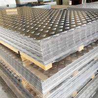 China Strength Cold Rolled 3003 5052 6061 7050 7075 Diamond aluminum plate with Diamond Patterns 40 Brinell Hardness for sale