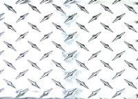 China 4x8 Aluminum Diamond Plate Customized 1050 Aluminum Plate For Floor for sale