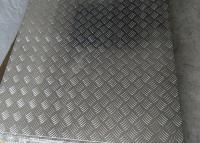 China 5052 3003 Aluminium Chequered Plate Fire Resistance Leaf Pattern For Solar Reflective Film for sale