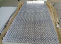 China 2000mm - 6000mm Length Aluminium Chequered Plate Mill Finish for sale